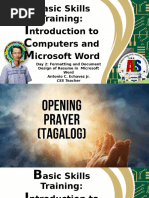 MS Word Project-1 | PDF | Microsoft Word | Page Layout