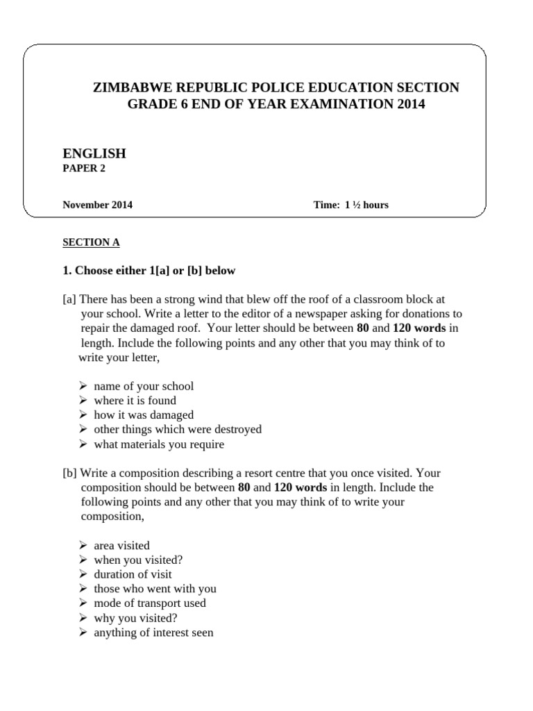 grade 6 english 2 | PDF