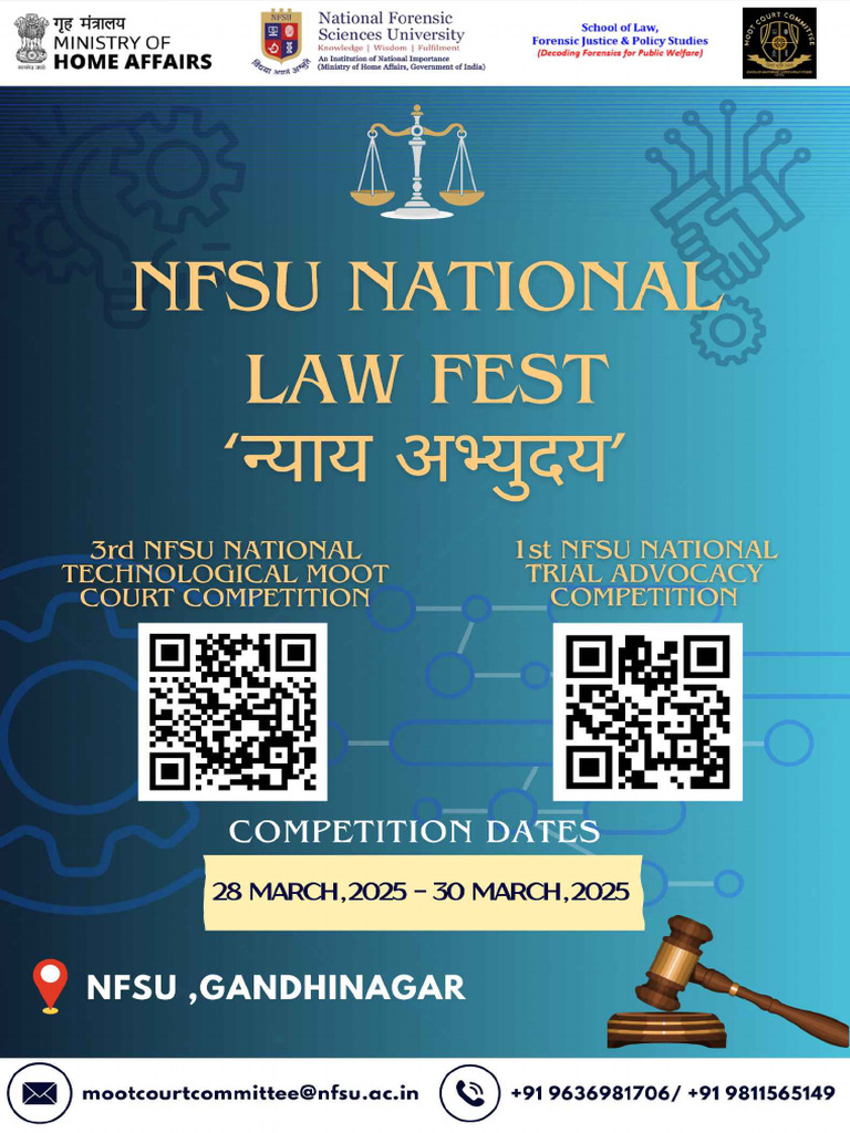 NFSU LawFest 2025 | PDF