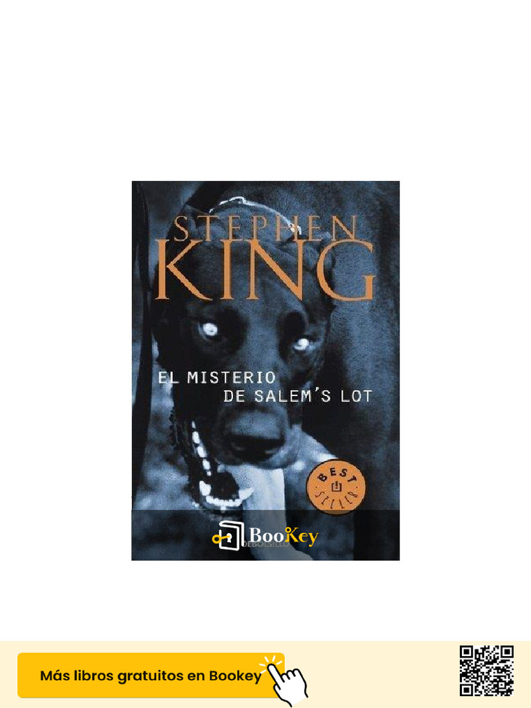 El Misterio de Salem's Lot PDF | PDF | Stephen King