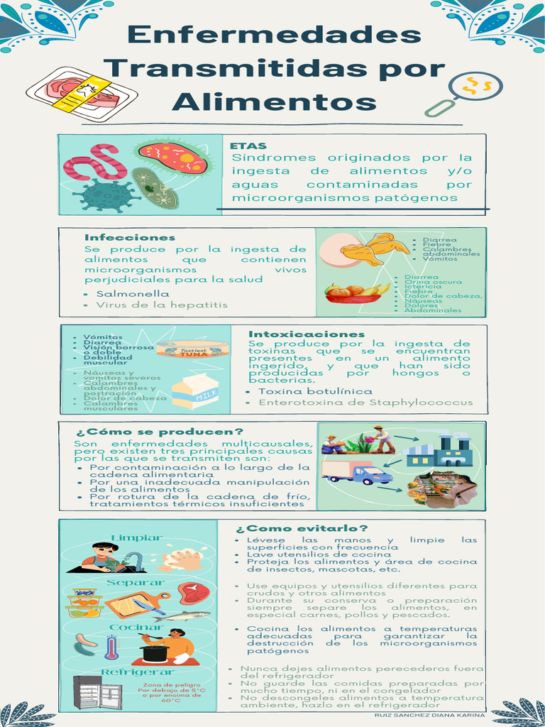 Etas | PDF | Alimentos | Diarrea