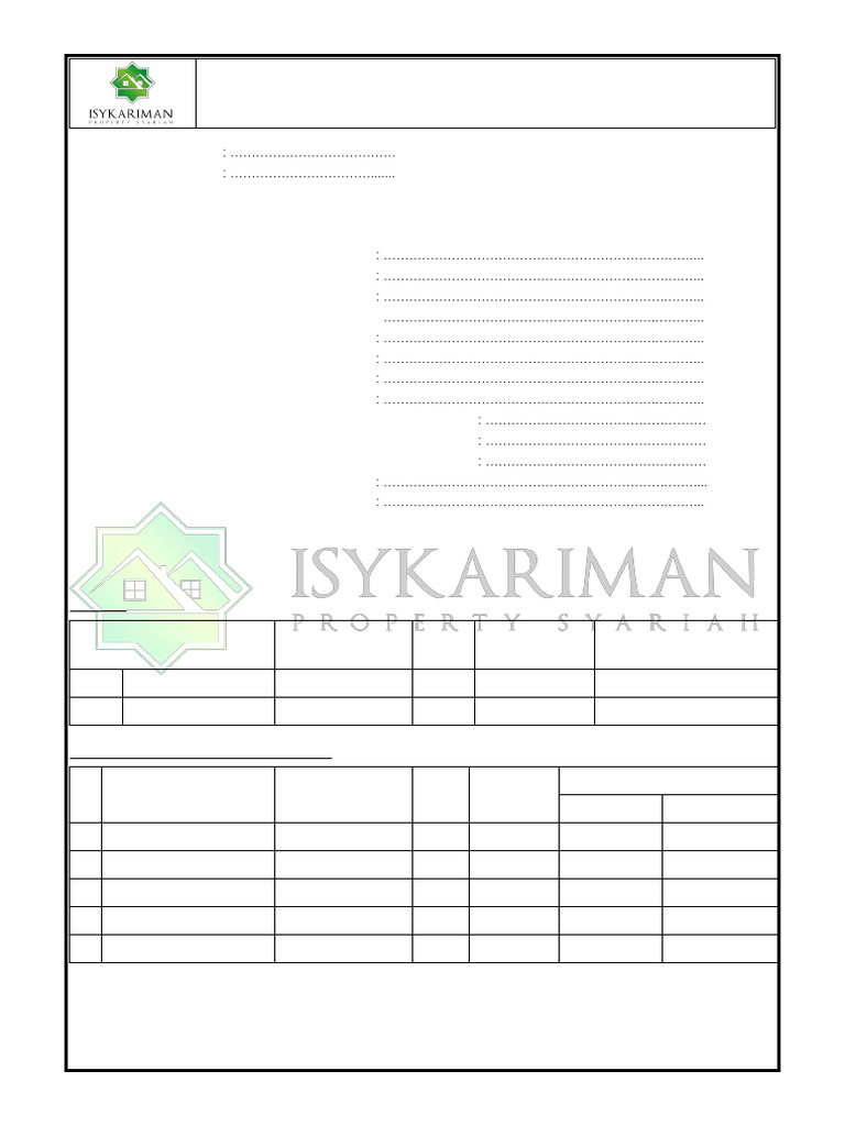 Form Aplikasi Pelamar Isykariman | PDF