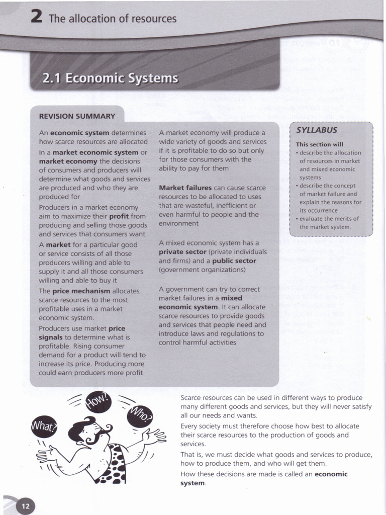 The Allocation of Resources | PDF | Demand | Elasticity (Economics)
