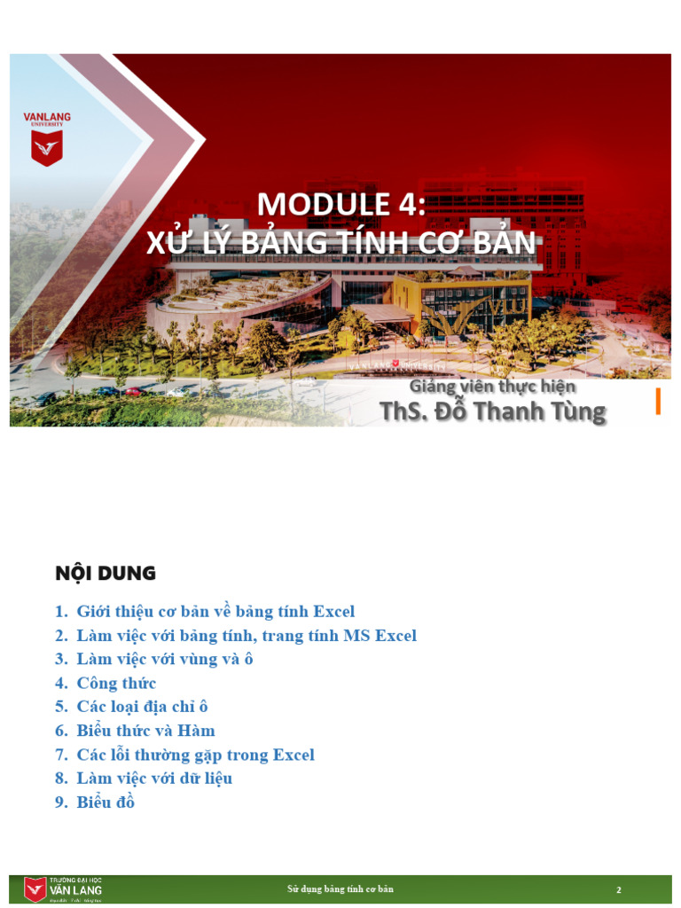 DTTUNG - Slide Bai Giang Module 4 - p3 | PDF