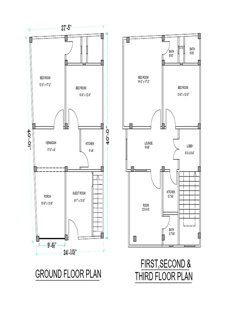 Khurshid Anwar TOI Flats-G AND F FLOOR | PDF | Architectural Design ...