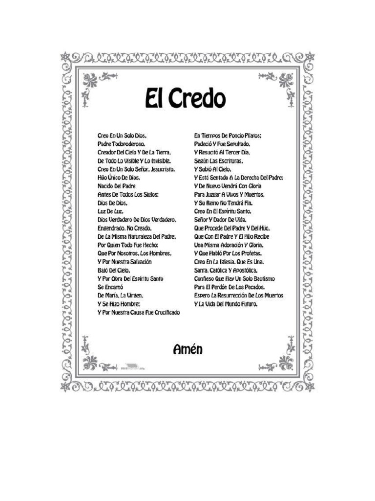 Credo | PDF