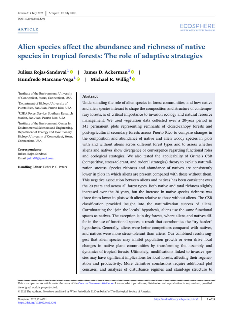 Alien_species_affect_the_abundance_and_richness_of | PDF | Invasive ...