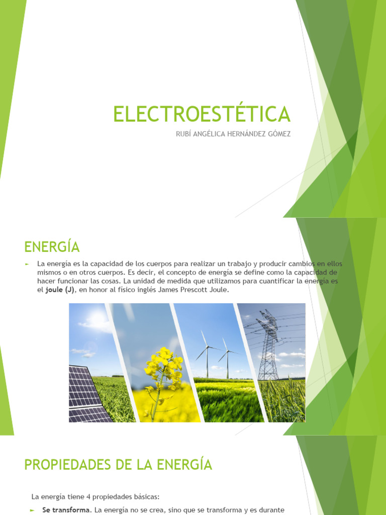 ELECTROESTÉTICA | PDF | Electricidad | Electrón