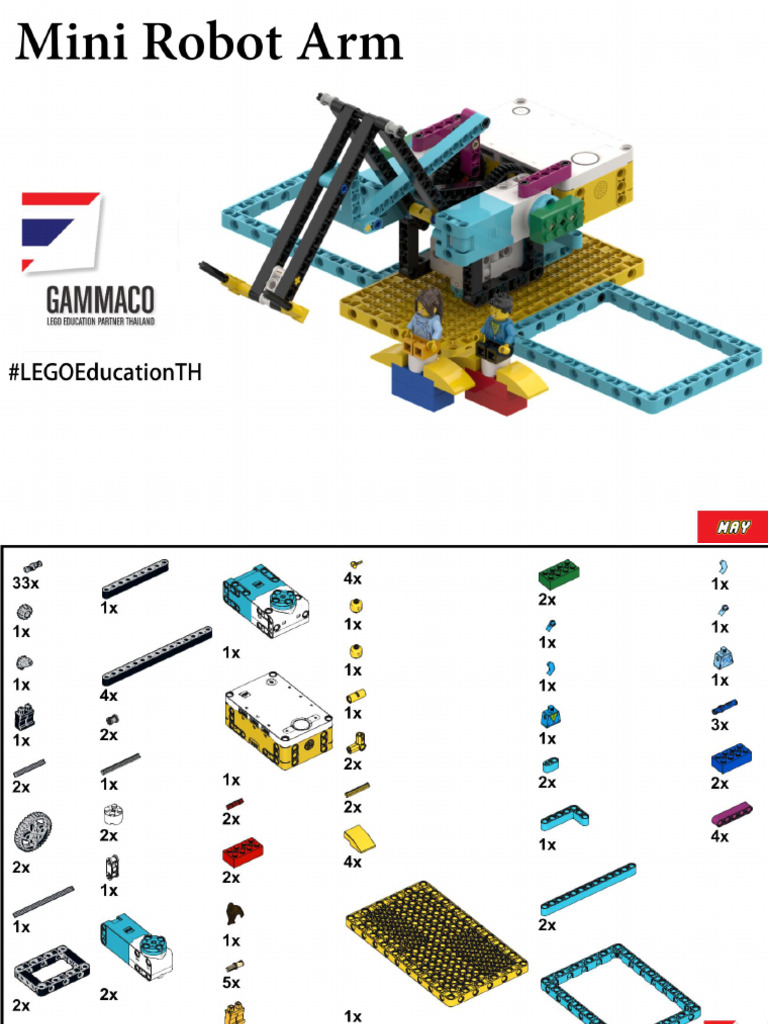 MiniRobotArm (SPIKE Prime) | PDF