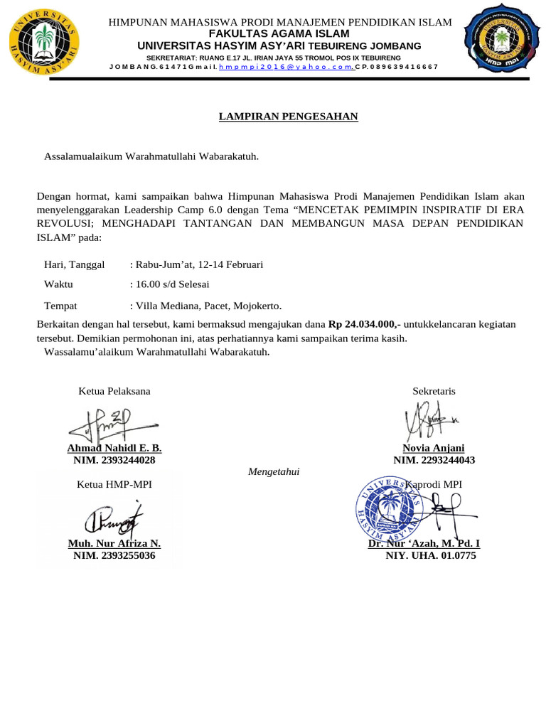 Proposal LDKM 2025 Luar Fikss | PDF