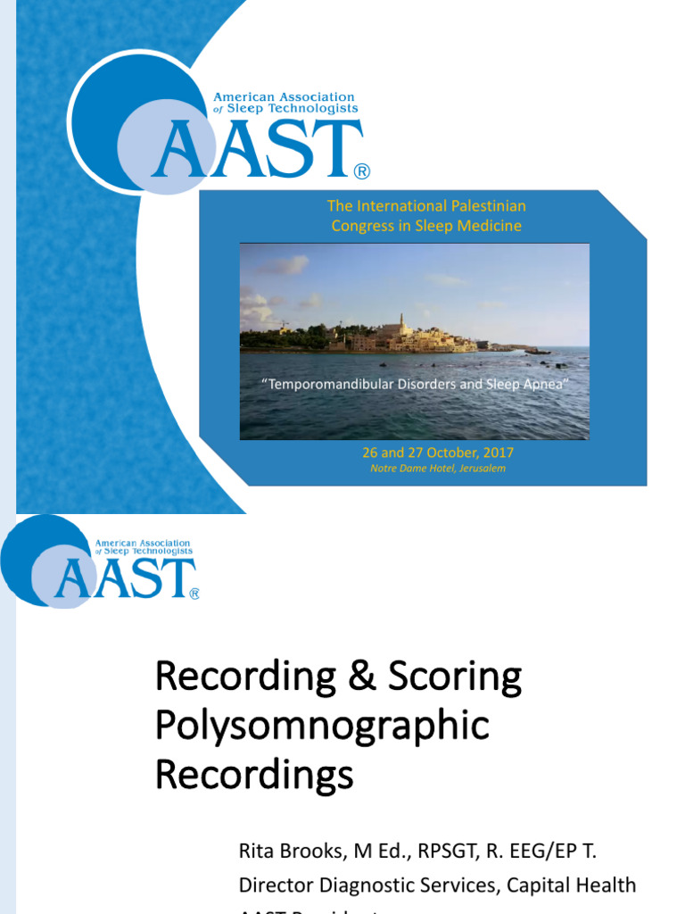 3 Brooks Recording - Scoring PSG | PDF | Sleep Medicine | Animal Physiology