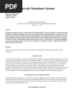 Automated Attendance System SIH2025 | PDF | Information Science | Computing