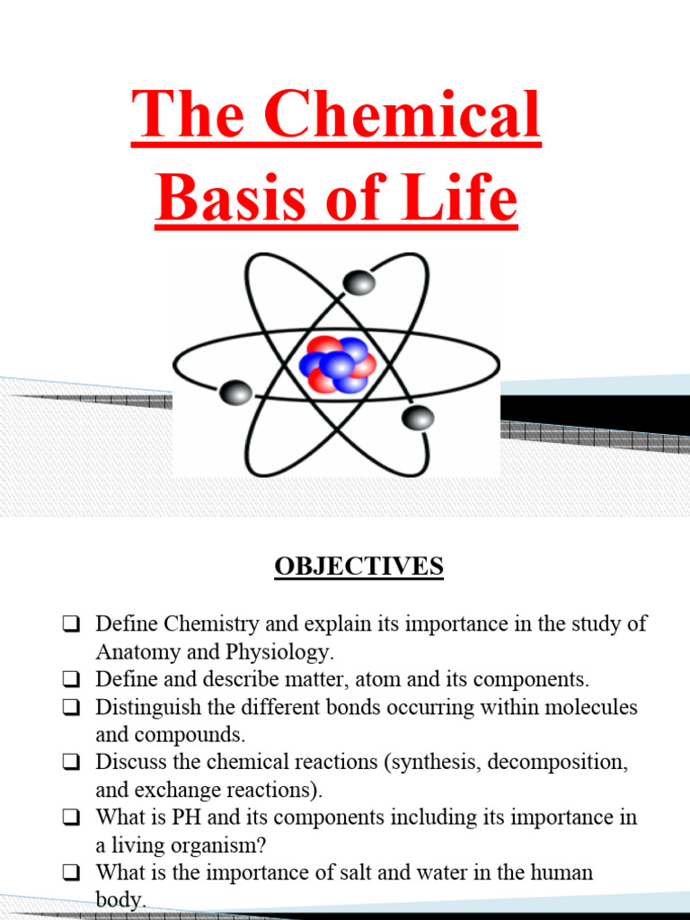 Chemical Foundations of Life Explained | PDF | Chemical Reactions ...