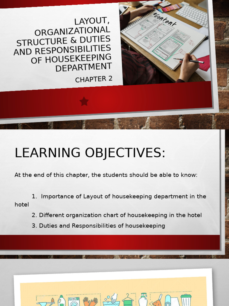Chapter 2 Layout Organizational Structure Duties and Responsibilities ...