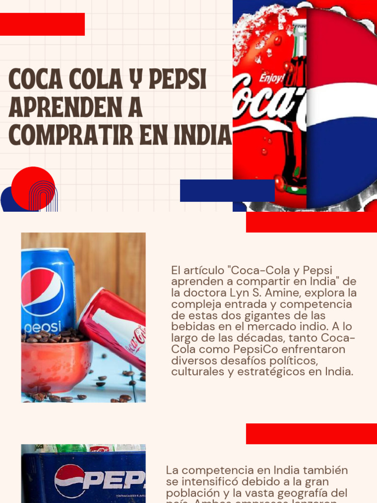 Coca Cola y Pepsi | PDF