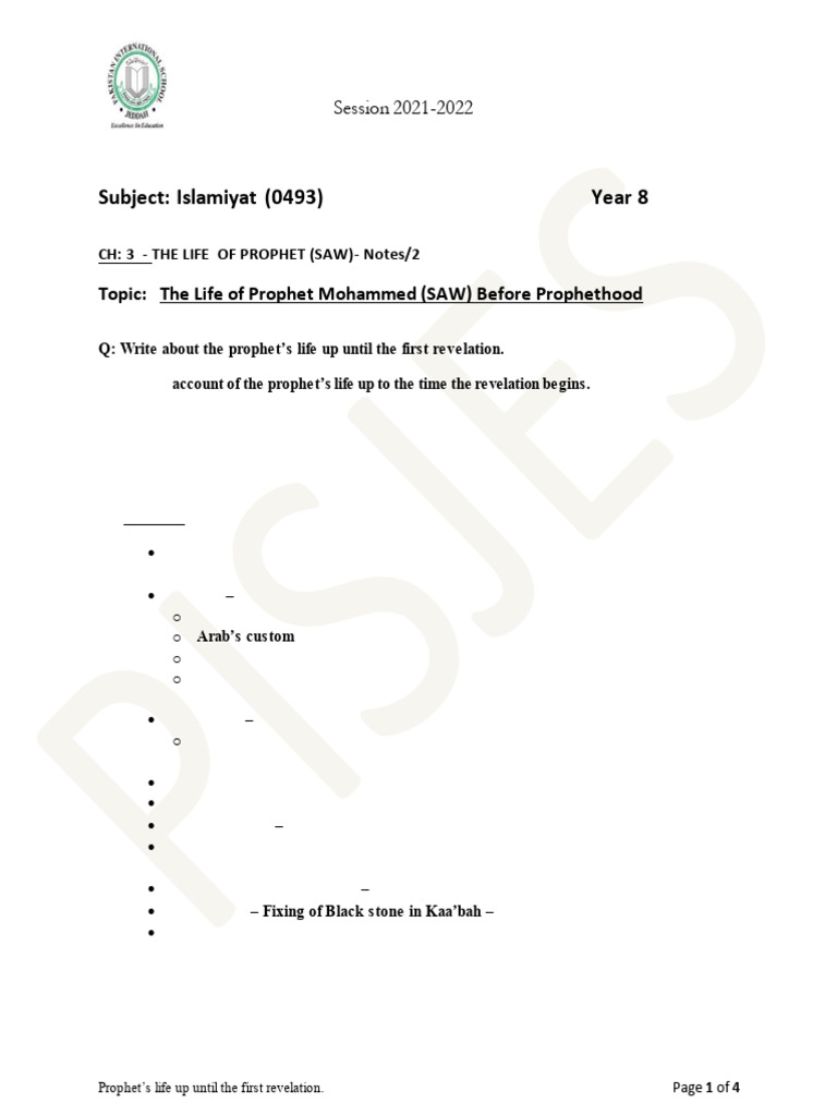 0893 science | PDF | Muhammad | Banu Hashim