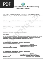 School Study Certificate Format | PDF