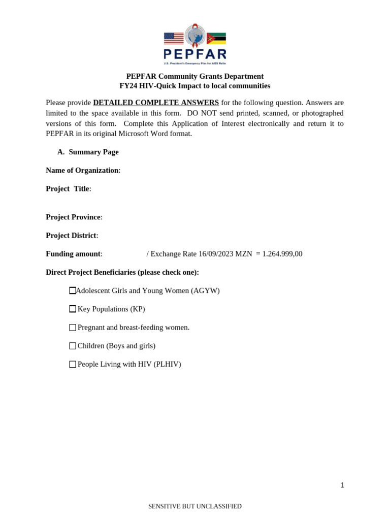 AMAMUS + ADS Saude Inclusiva - 2023 Proposta | PDF | HIV | Relação sexual