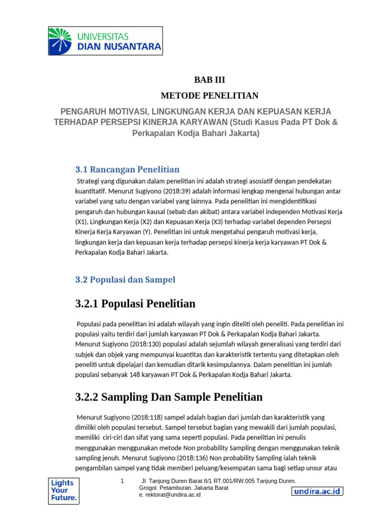 contoh word penelitian 3 | PDF