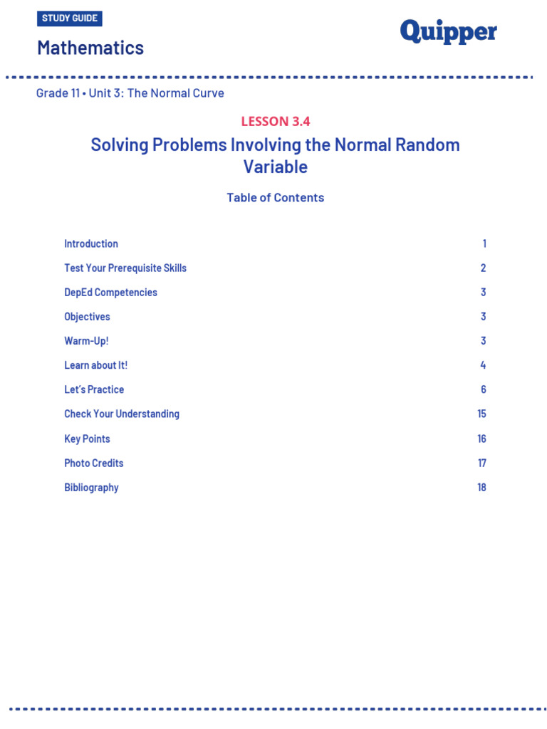 Normal Random Variable Problems | PDF | Normal Distribution | Standard ...