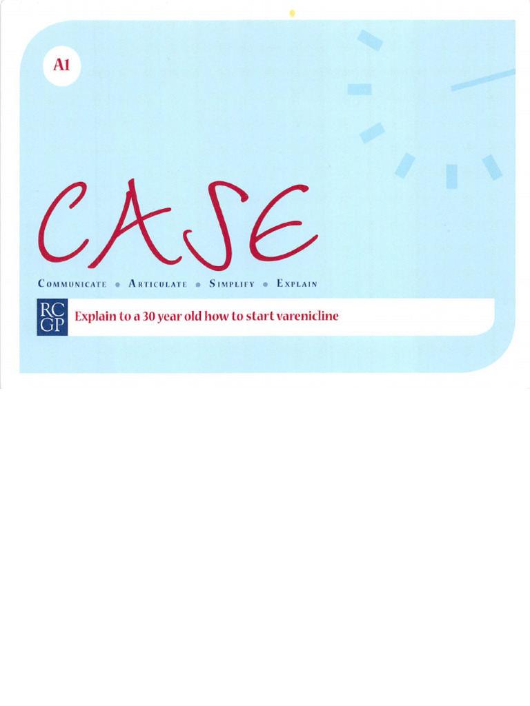 Explain Rcgp Sca Cases | PDF