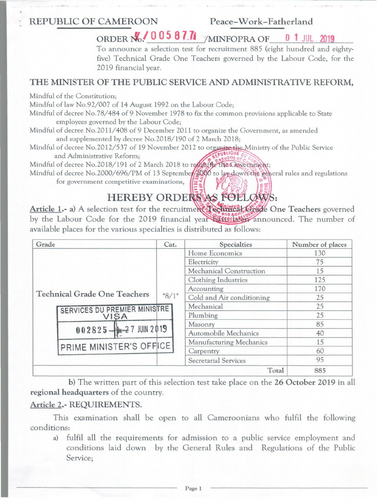 ENSEIGNEMENT TECHNIQUE PROF (885 IETP) 2019_ANG | PDF