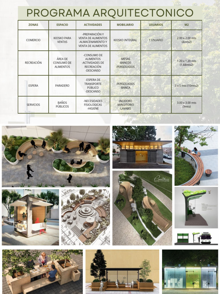 Programa Arquitectonico | PDF