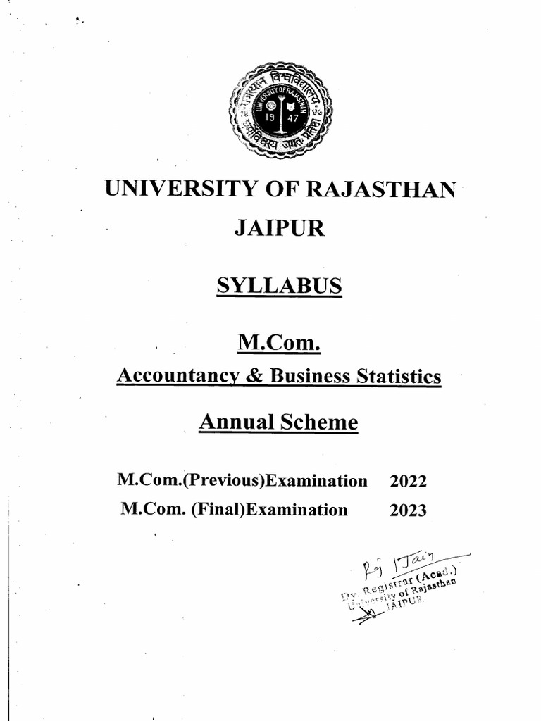 ABST Annual Scheme 2022-23 | PDF