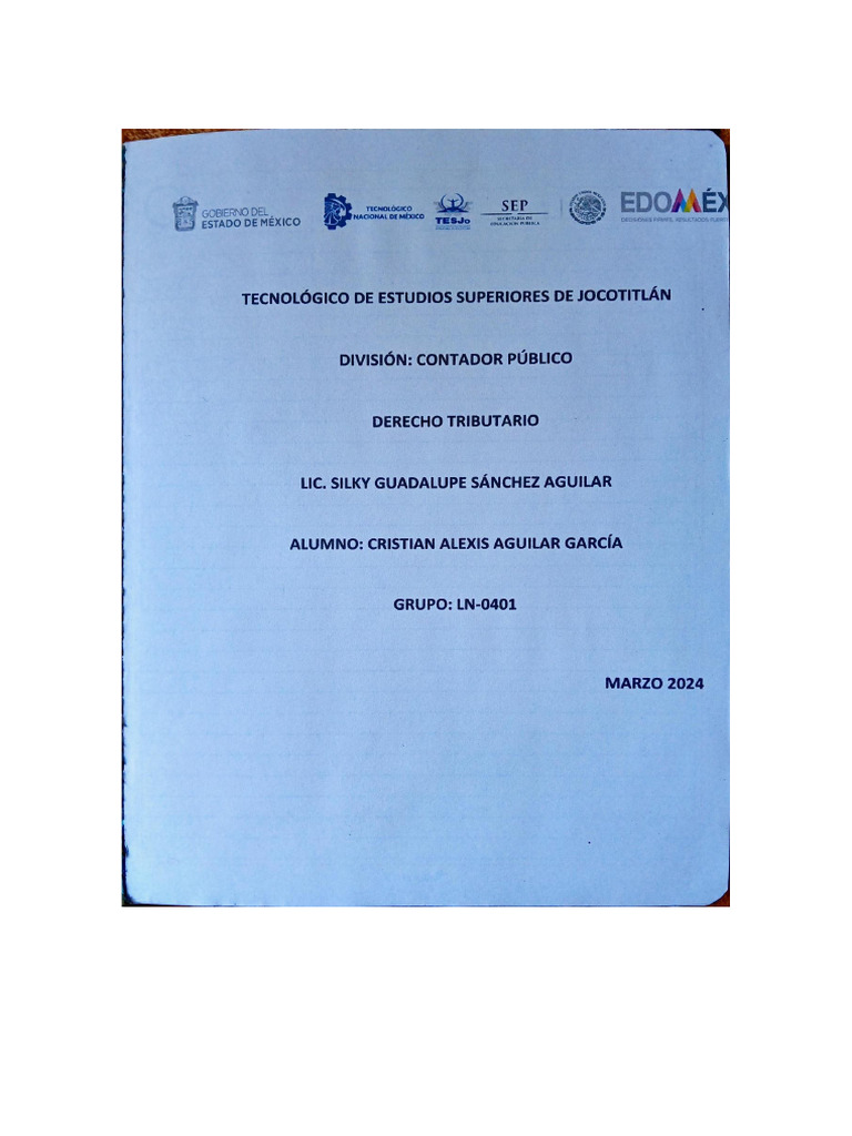 1a Eval Portafolio de Evidencias - Cristian Alexis Aguilar Garcia - LN-0401 | PDF