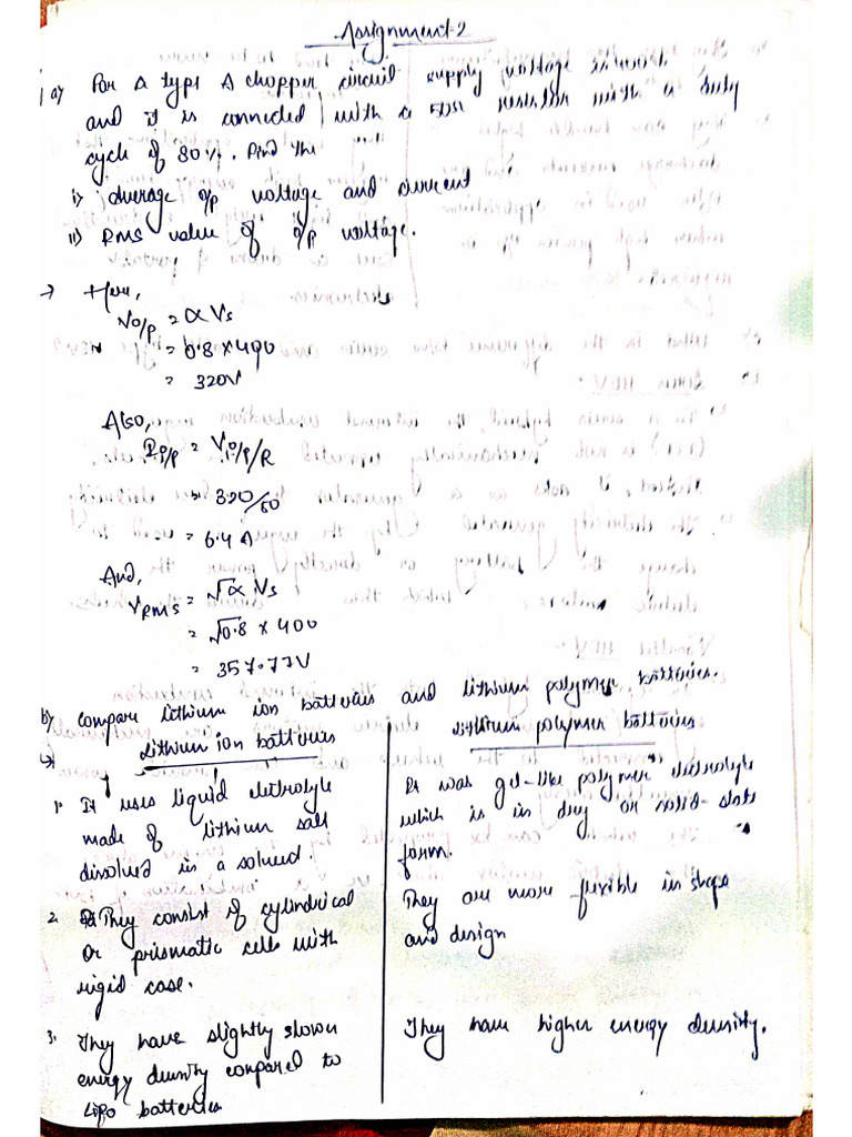 EHV ASSI 2 AND 3 | PDF