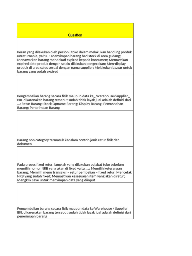 Product Handling | PDF