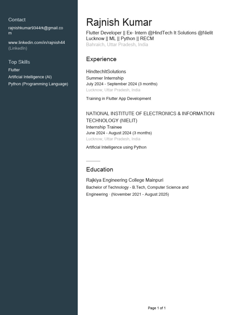Profile | PDF