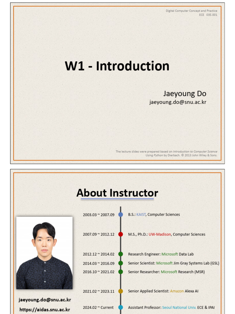 W1-Introduction 03042025 | PDF | Operating System | Computer Program