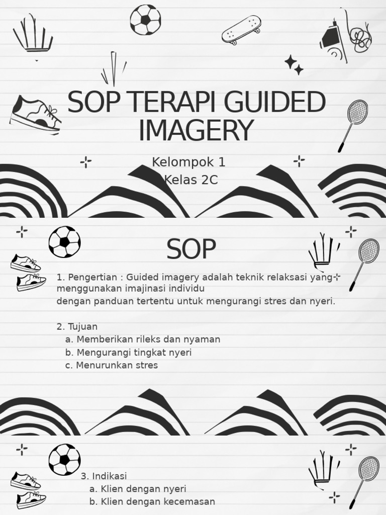 SOP Terapi Guided Imagery untuk Relaksasi | PDF