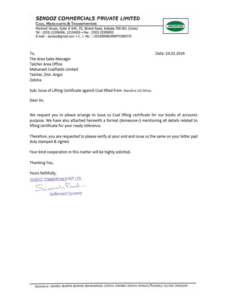 LC Letter | PDF