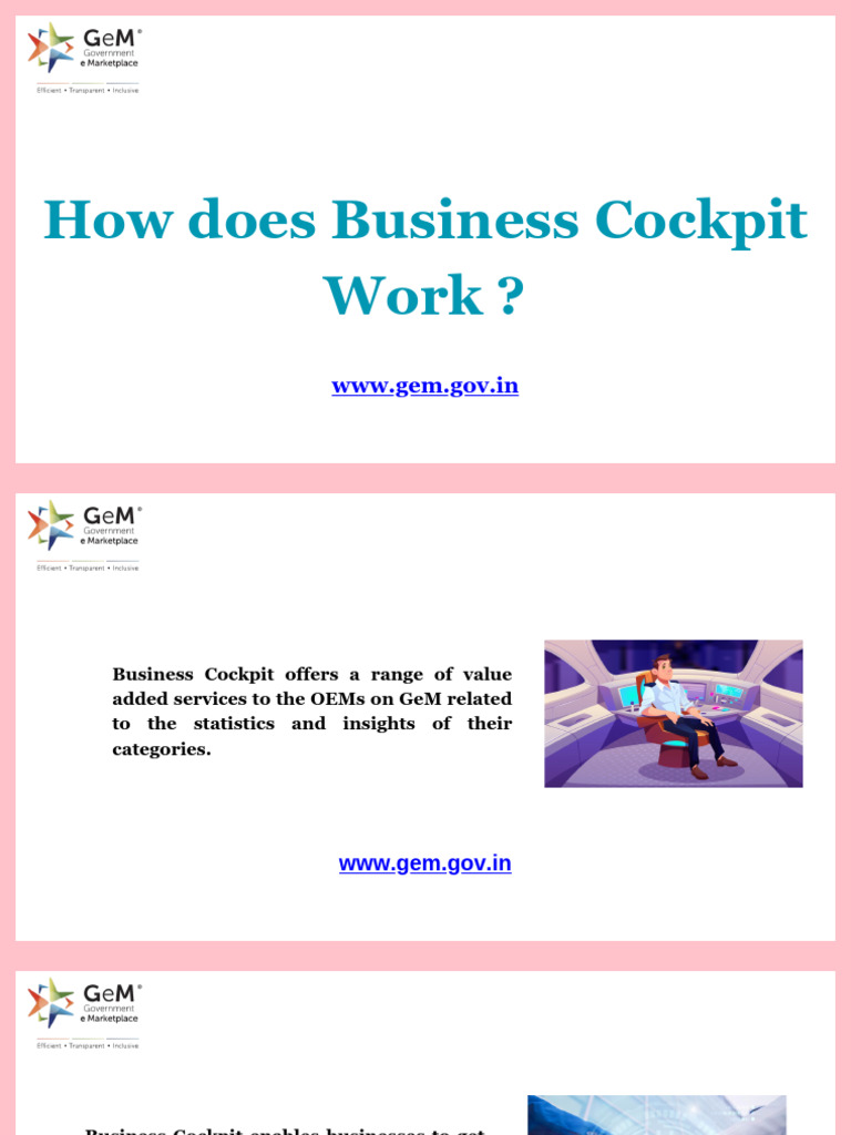 How Does Business Cockpit Work | PDF