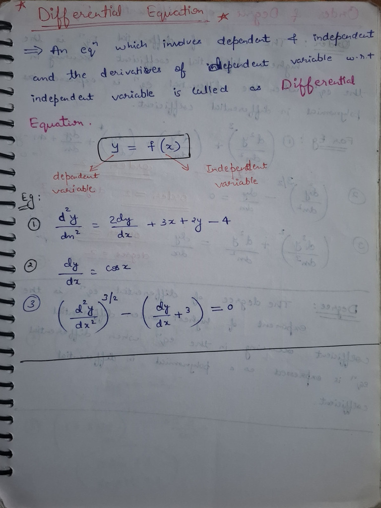 Differential Equations Pdf