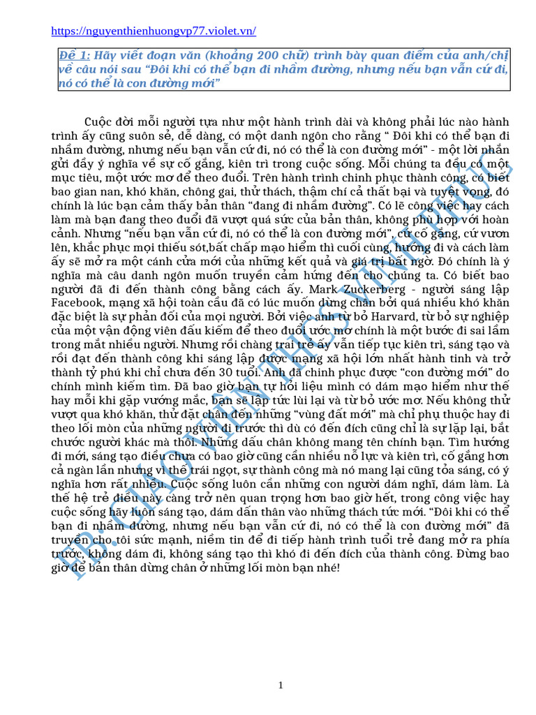 20 Doan Van Nlxh Lop 9 | PDF