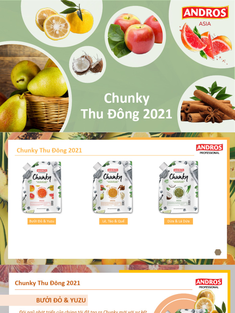 Andros - Chunky Thu-Đông 2021 | PDF