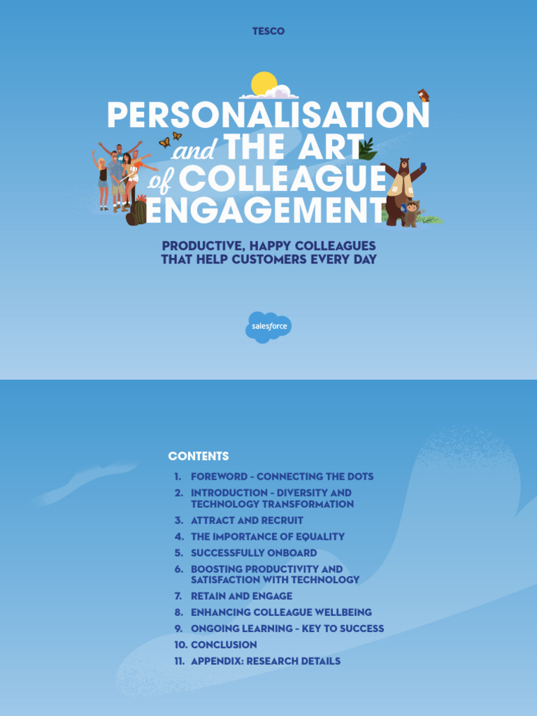 Enhancing Colleague Engagement at Tesco | PDF | Employee Retention ...