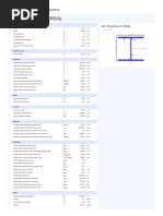 PFC 150x75x18 Cross-Section Properties | PDF | Bending | Structural ...