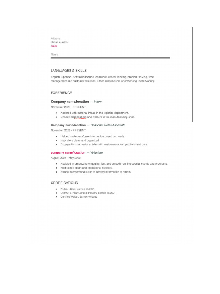 Resume | PDF
