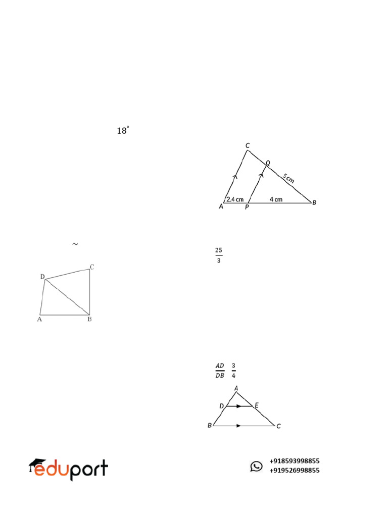 6.Triangles DPP | PDF | Rectangle | Triangle