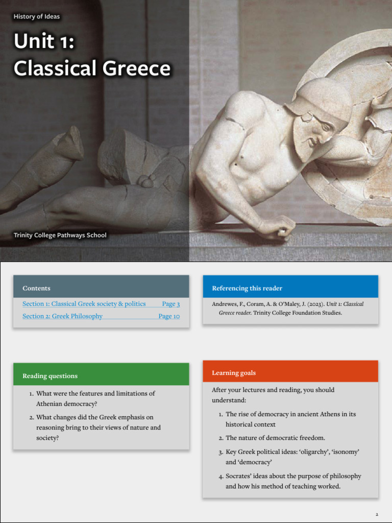 Athenian Democracy and Philosophy Overview | PDF | Socrates | Ancient ...