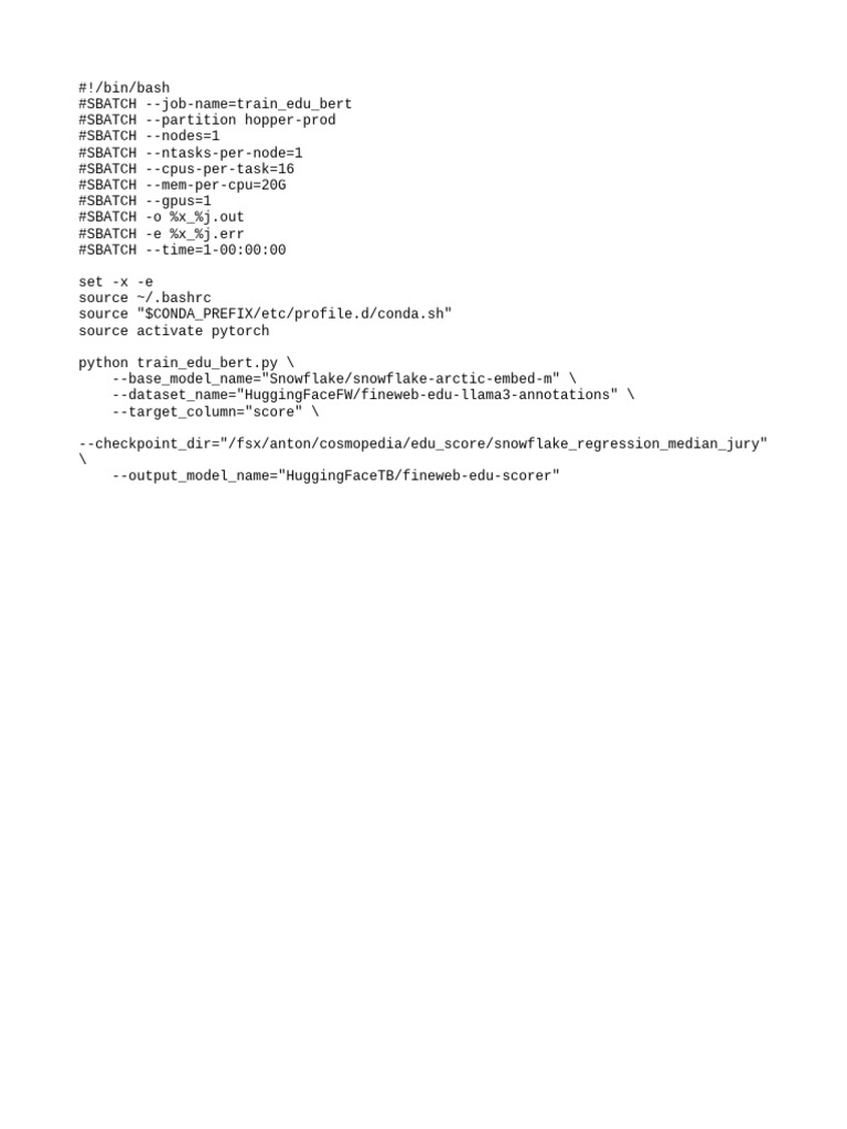 Train Edu Bert(1) | PDF