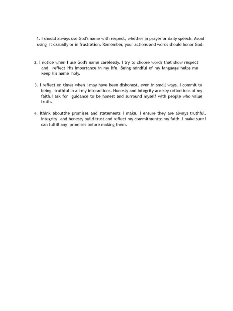 2nd Commandment | PDF