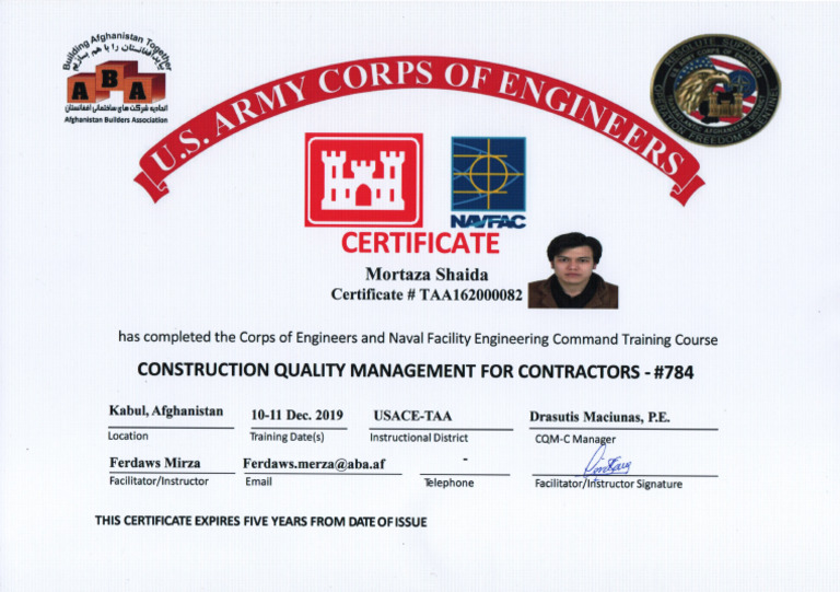 CQM Certificate | PDF