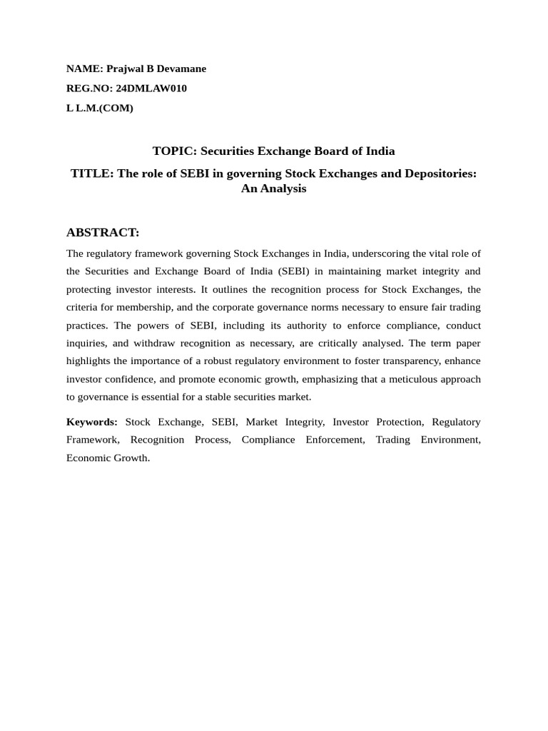 Abstract - CIL | PDF