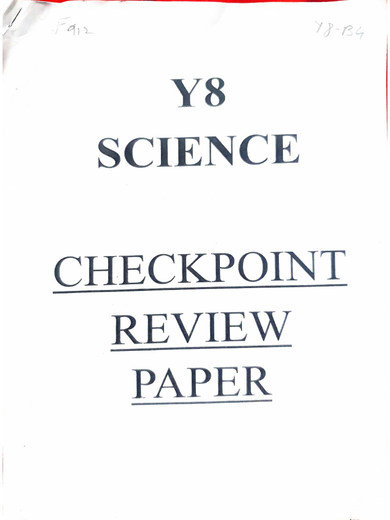 Checkpoint Review Paper Answer Key | PDF | Ion | Plate Tectonics