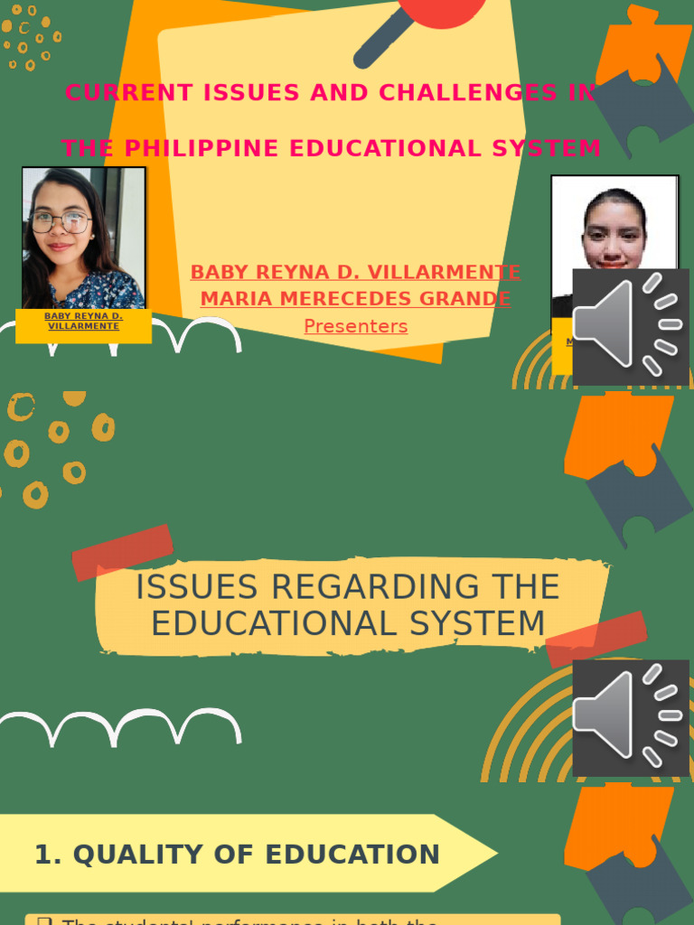Challenges in Philippine Education System | PDF | Philippines | Poverty